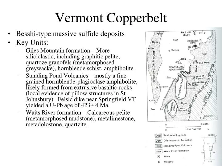 PPT - Vermont Copperbelt PowerPoint Presentation, free download - ID ...