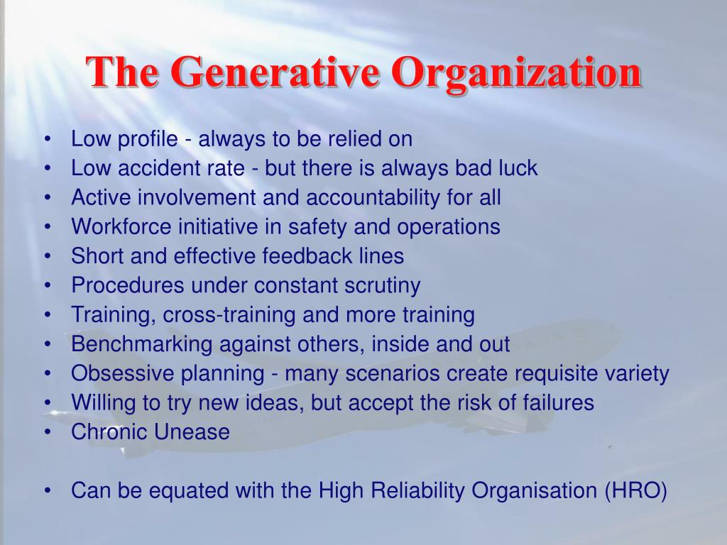 PPT - Achieving a Safety Culture in Aviation PowerPoint Presentation ...