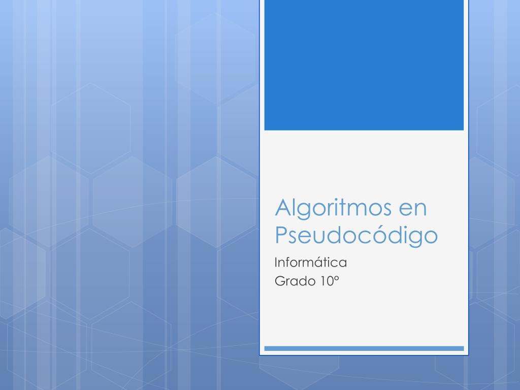 PPT - Algoritmos en Pseudocódigo PowerPoint Presentation, free download ... PPT - Algoritmos en Pseudocódigo PowerPoint Presentation, free download ...