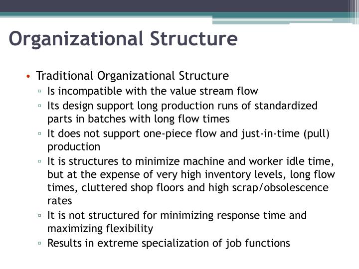 PPT - Lean Organizational Structure PowerPoint Presentation - ID:3052798
