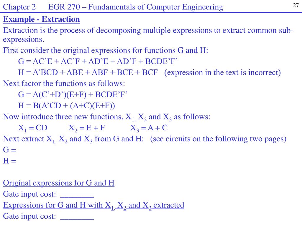 Ppt Simplification Of Boolean Functions There Are 3 Common Methods 1 Boolean Algebra