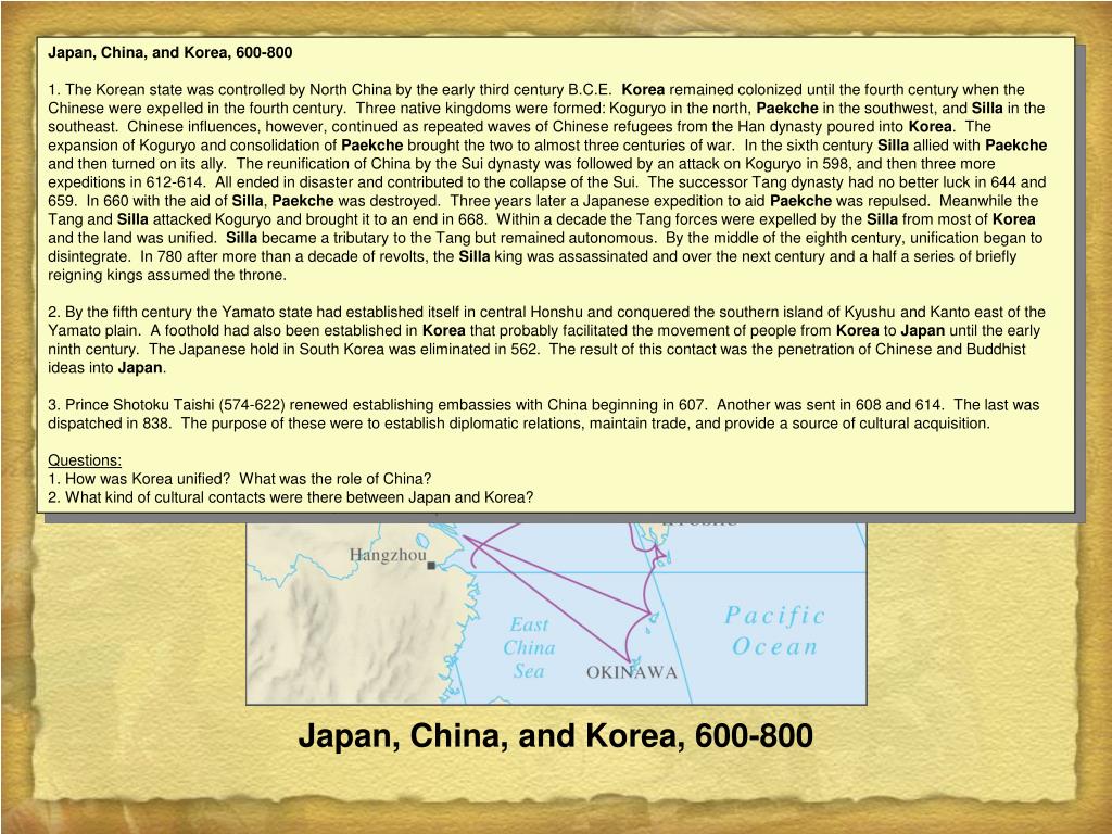 PPT - Chapter 11 The East Asian Rimlands: Early Japan, Korea, and ...