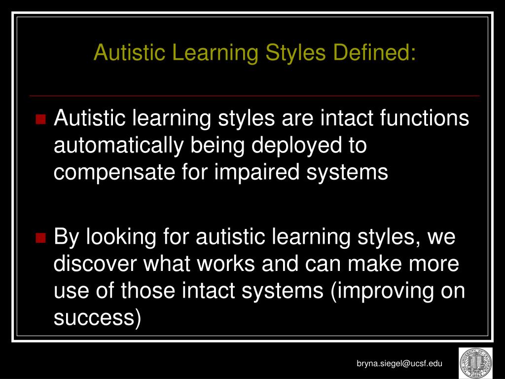 PPT - Bryna Siegel, Ph.D. Director, Autism Clinic Co-Director, Autism ...