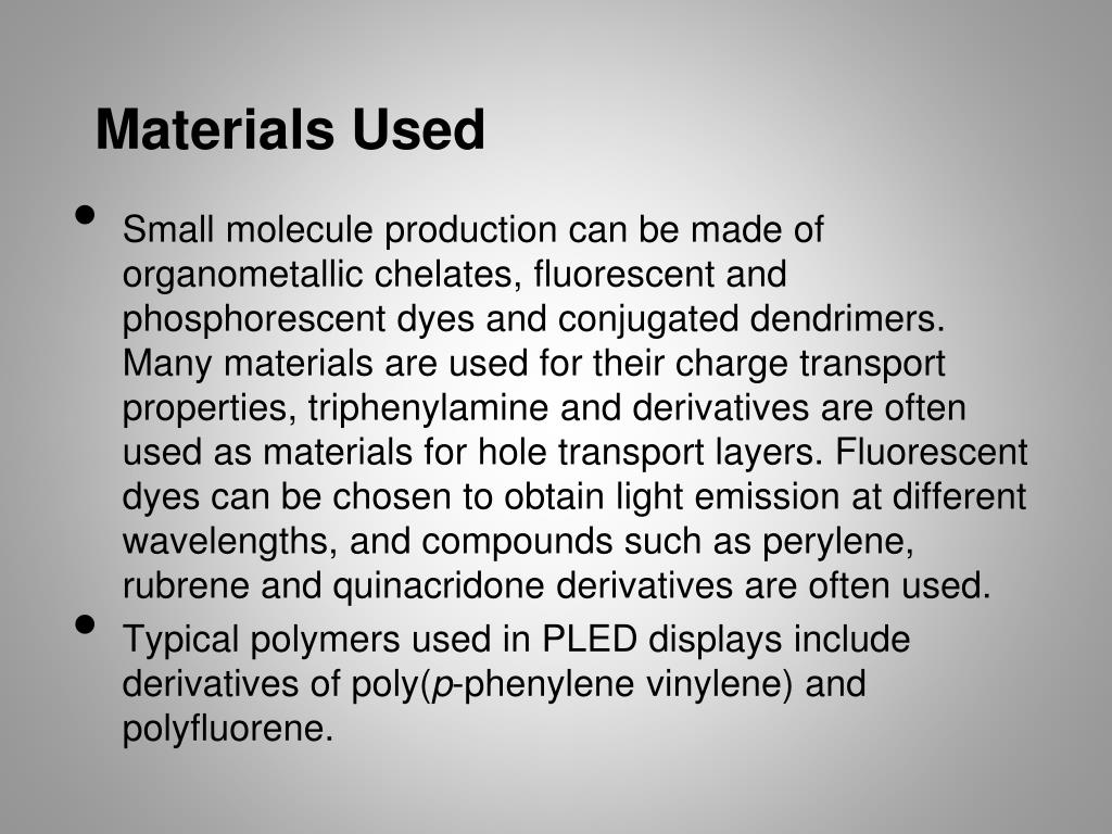 PPT - Organic Light-Emitting Diodes (OLEDs) PowerPoint Presentation ...