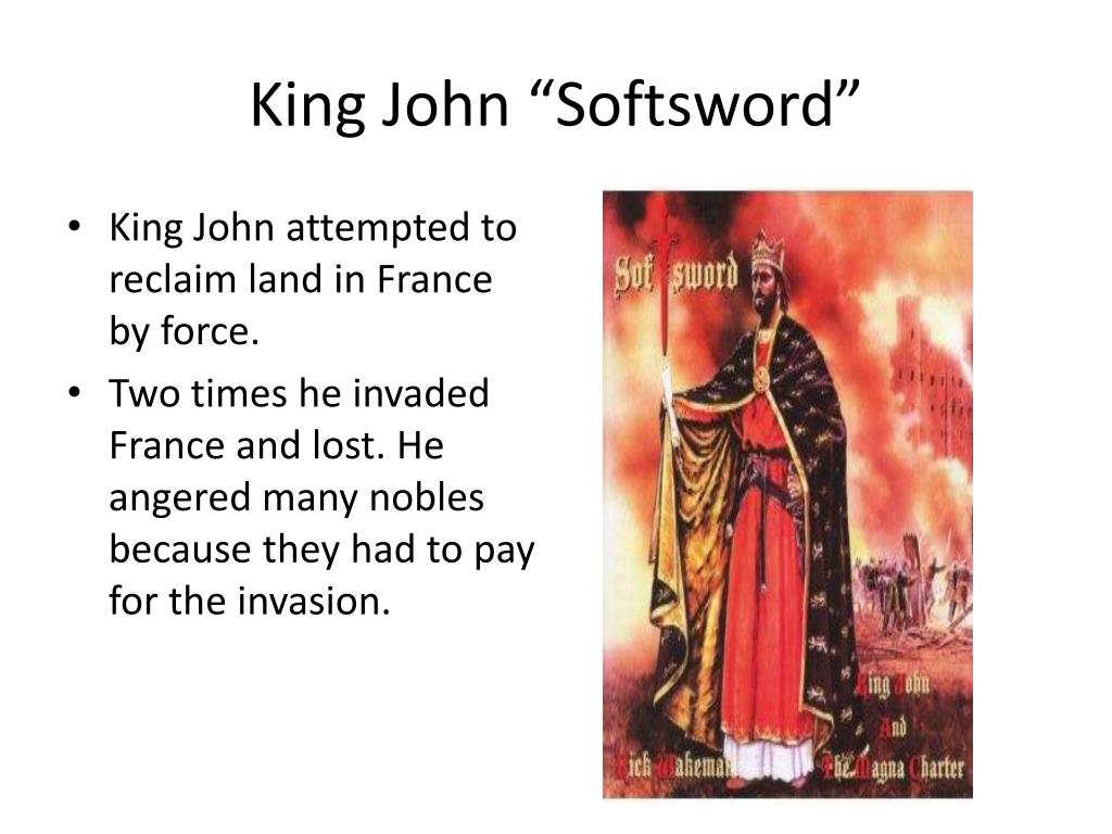 PPT - King John of England & The Signing of the Magna Carta PowerPoint ...