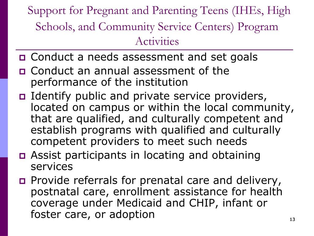 PPT - Pregnancy Assistance Fund – Support for Pregnant and Parenting ...