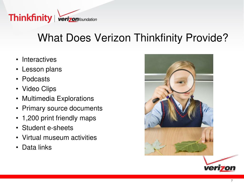 PPT - Verizon Thinkfinity Presented by Shauna Hawes For MASME 2010 July ...