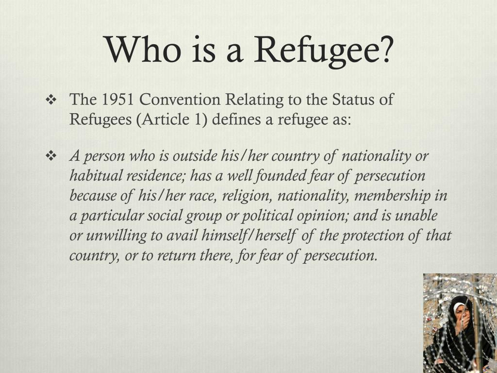 PPT - Refugees and Human Rights PowerPoint Presentation, free download ...