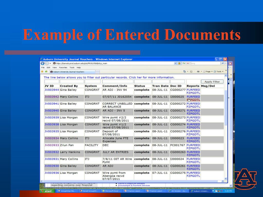 PPT - Financial Liaison Meeting PowerPoint Presentation, free download ...