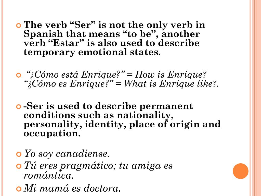 PPT - Los pronombres y el verbo “Ser” PowerPoint Presentation, free ...