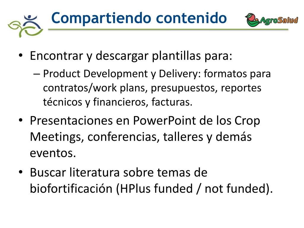 PPT - HarvestPlus Document Repository - SharePoint PowerPoint ... PPT - HarvestPlus Document Repository - SharePoint PowerPoint ...