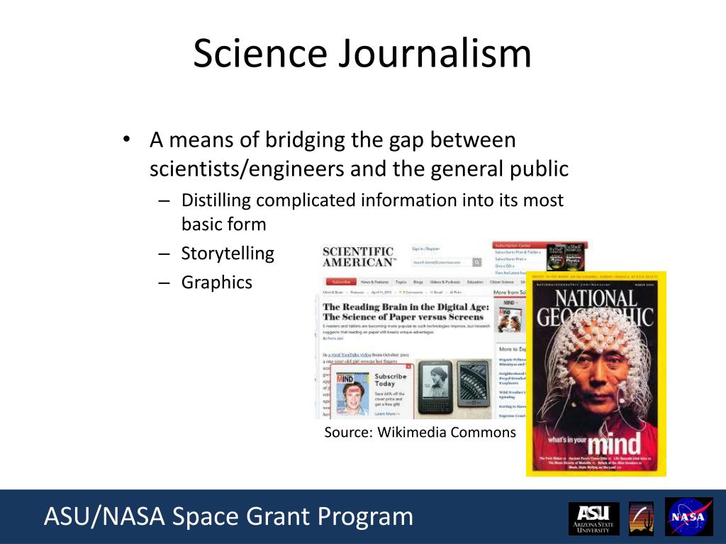 PPT - The Role of Journalism in Scientific Research PowerPoint ...