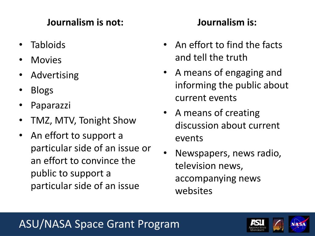 PPT - The Role of Journalism in Scientific Research PowerPoint ...