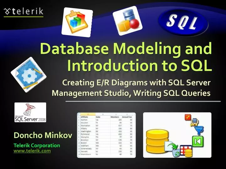 Ppt Database Modeling And Introduction To Sql Powerpoint Presentation