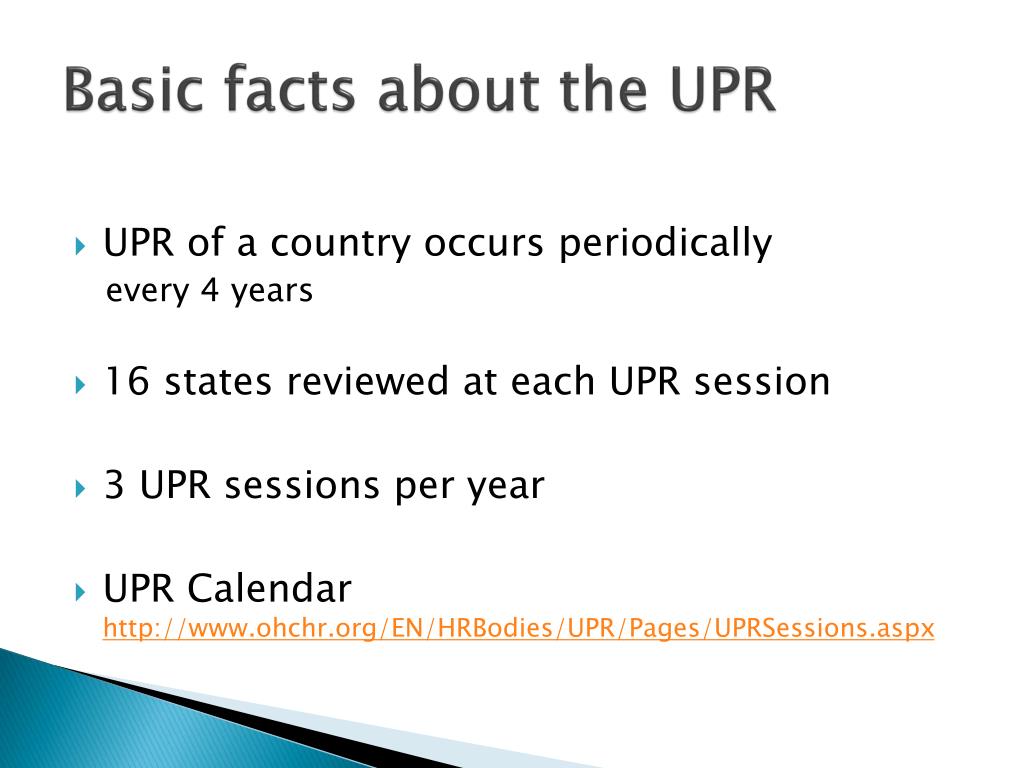 PPT - Civil Society and the Universal Periodic Review PowerPoint ...