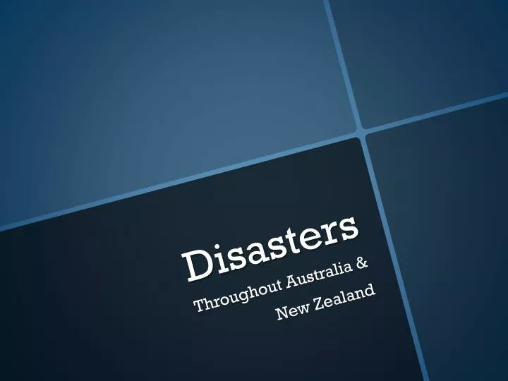 PPT - Disasters PowerPoint Presentation, free download - ID:3057750
