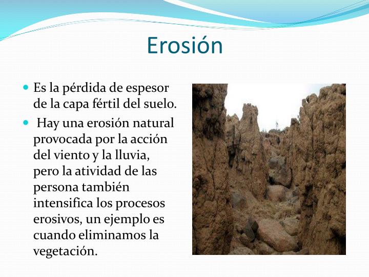 PPT - Deforestación, erosión, pérdida de suelo y desertización ...