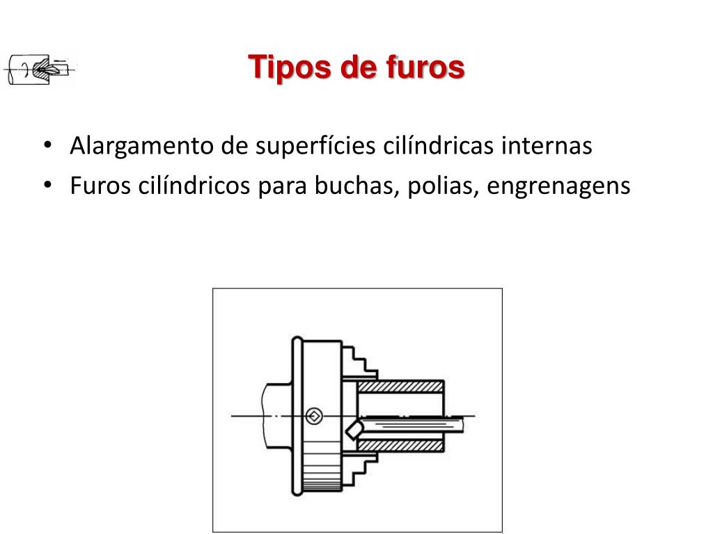 PPT - Aula 13 Torneamento – Cabeçote móvel, furação, acessórios ...