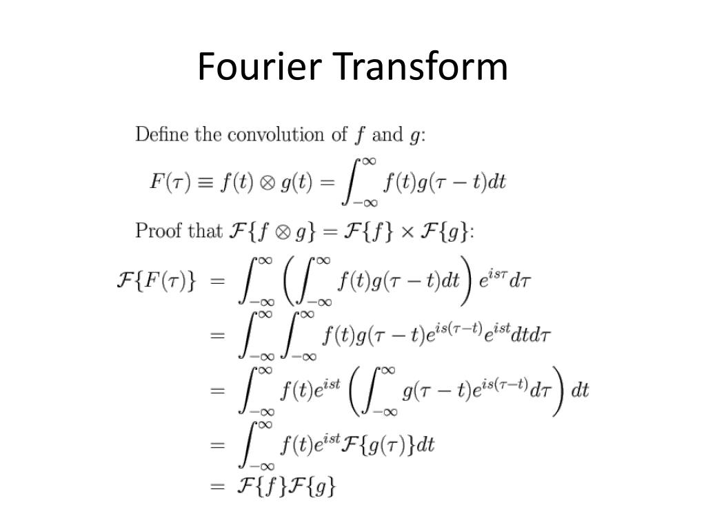 PPT - Convolution, Fourier Transform, & DFT PowerPoint Presentation ... PPT - Convolution, Fourier Transform, & DFT PowerPoint Presentation ...