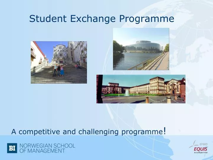 PPT - Student Exchange Programme PowerPoint Presentation, free download ...