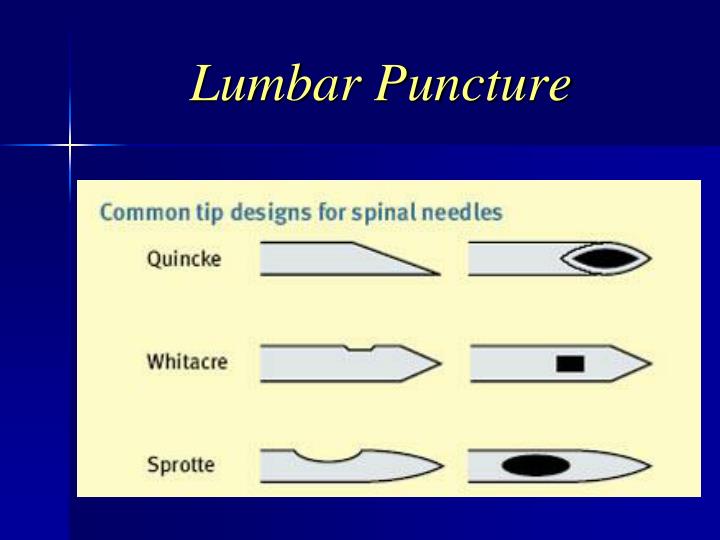 PPT - Lumbar Puncture PowerPoint Presentation - ID:3060338