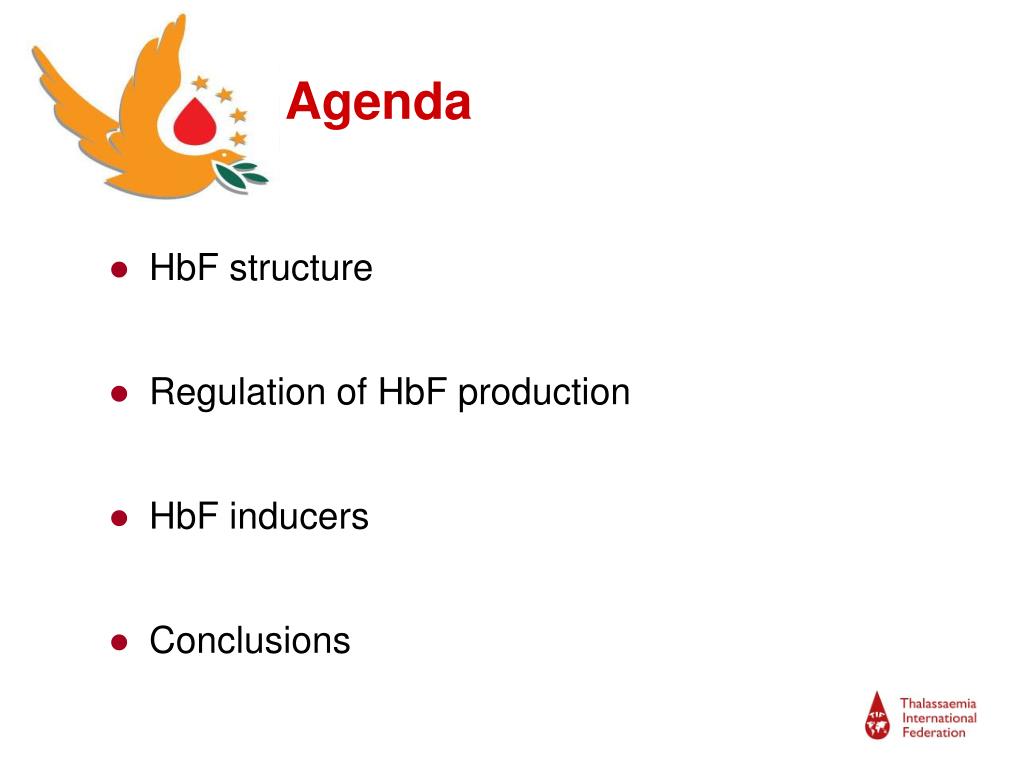 PPT - HbF induction 3rd Pan-European Conference on Haemoglobinopathies ...