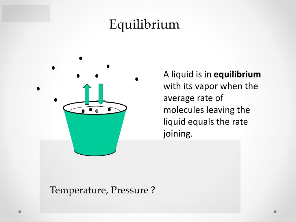 PPT - Chemical Equilibrium, Heat, and Temperature PowerPoint ...