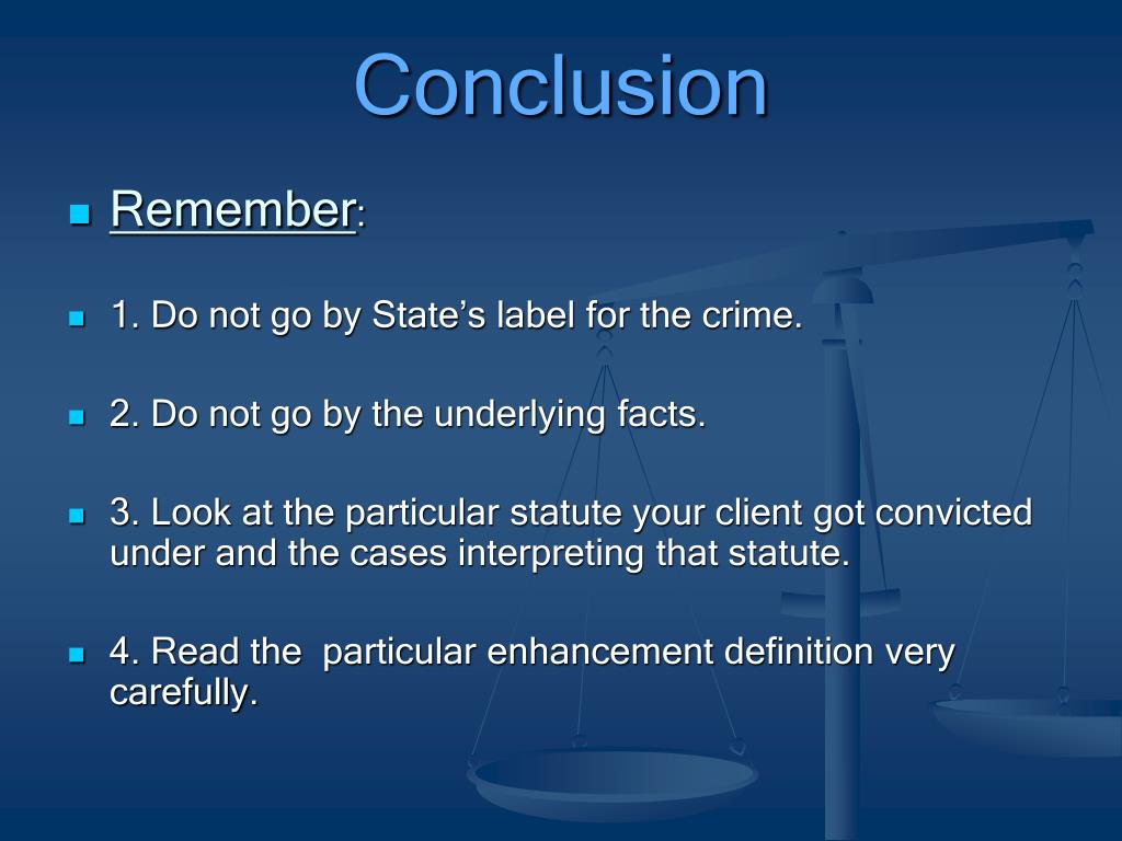 PPT - Armed Career Criminal and Career Offender Enhancements PowerPoint ...