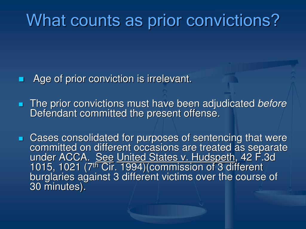PPT - Armed Career Criminal and Career Offender Enhancements PowerPoint ...