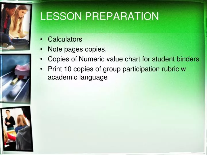 PPT - LESSON PREPARATION PowerPoint Presentation, free download - ID ...