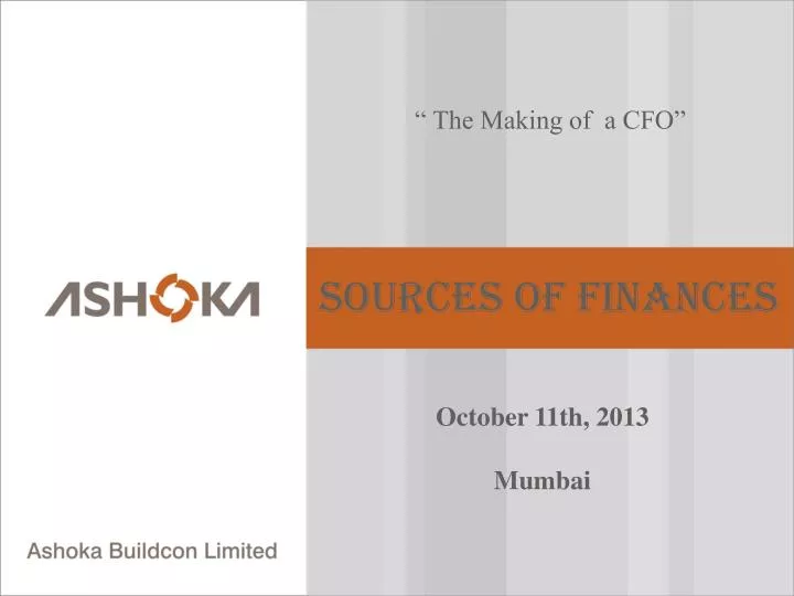 PPT - “ The Making of a CFO” PowerPoint Presentation, free download ...