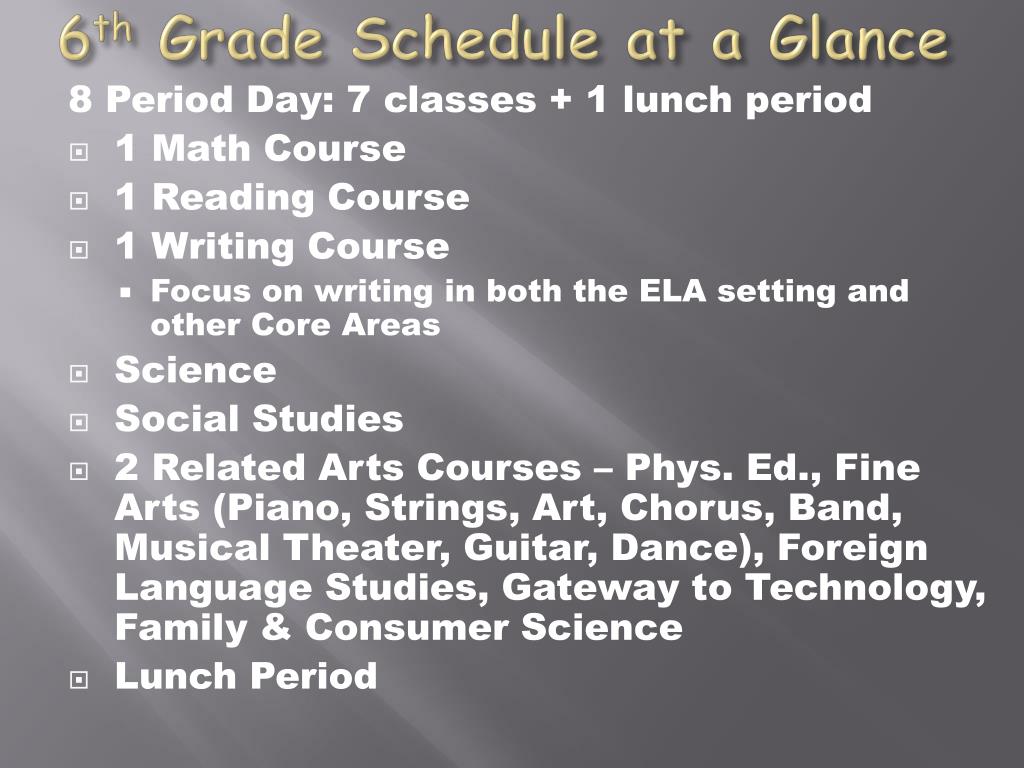 PPT - Oakbrook Middle School Rising 6 th grade Parent Night March 7 ...
