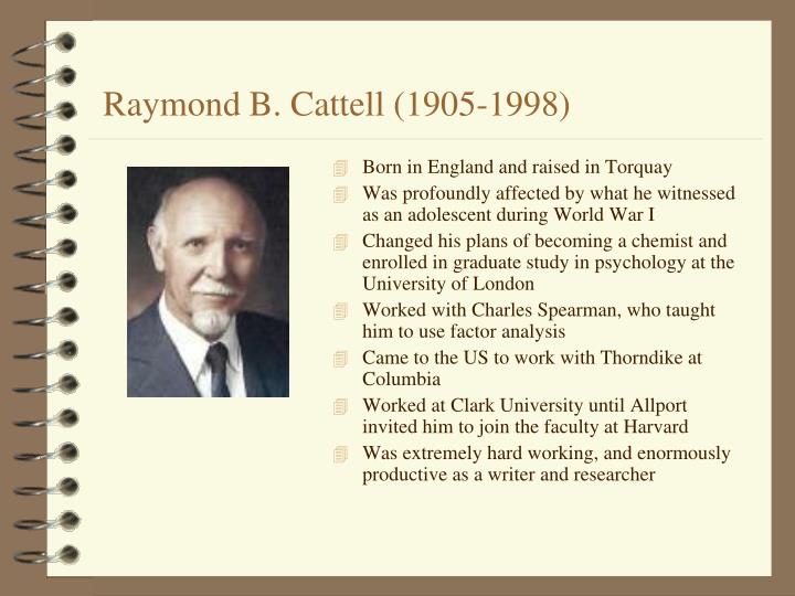 PPT - Chapter 7 The Trait Approach: Theory and Application PowerPoint ...