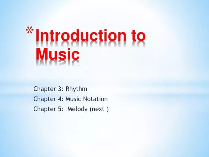 PPT - Introduction to Music PowerPoint Presentation, free download - ID ...