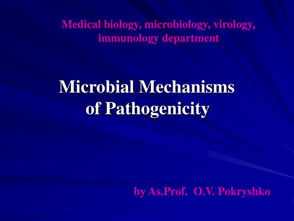 PPT - Medical biology, microbiology, virology, immunology department ...