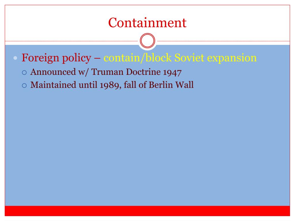 PPT - Truman, Ike, and the Cold War in the 1950s PowerPoint ...