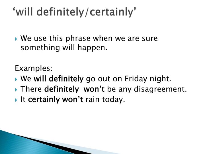 PPT - PREDICTIONS will , may , might , PowerPoint Presentation - ID:3061965