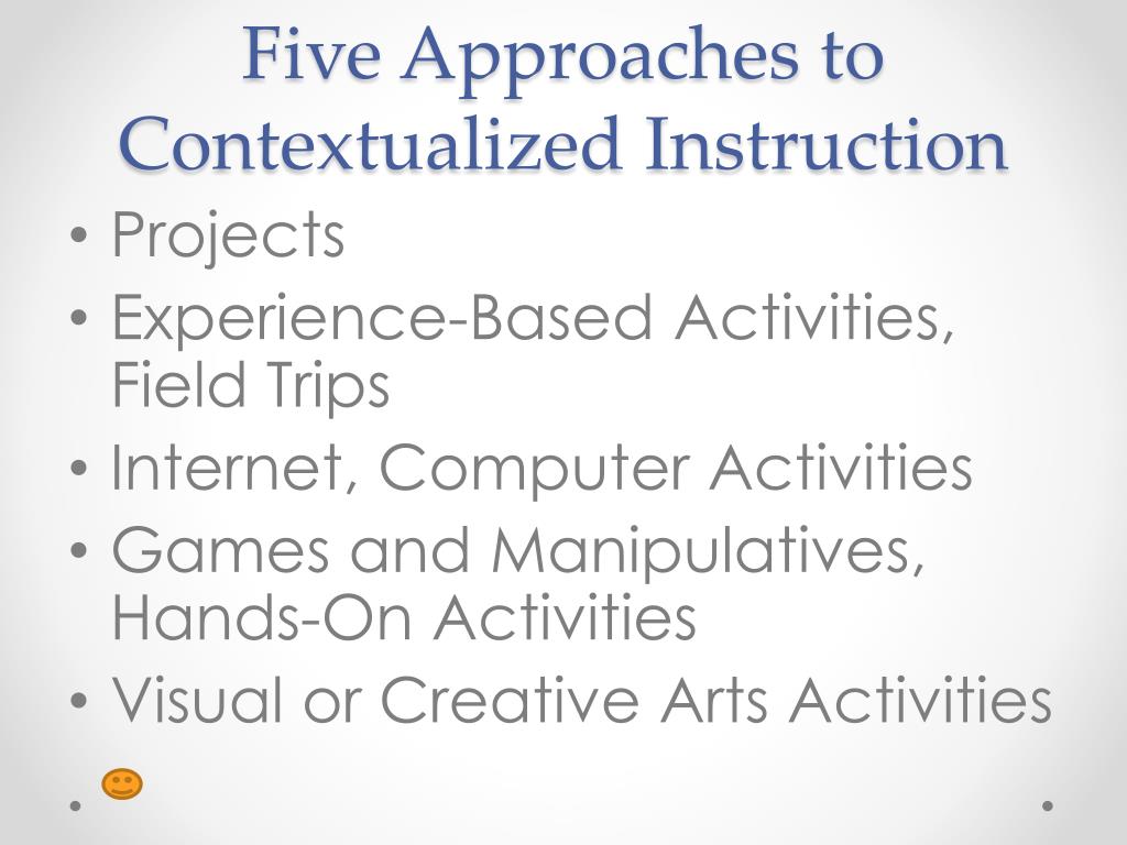 PPT - Contextualizing Instruction in Adult Basic Education PowerPoint ... PPT - Contextualizing Instruction in Adult Basic Education PowerPoint ...