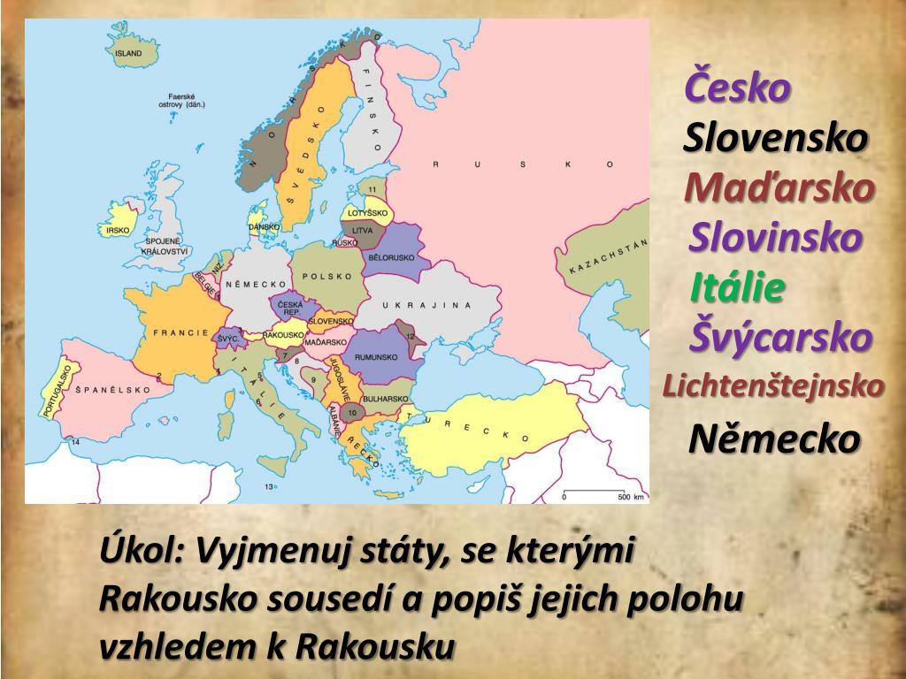 PPT - Rakouská republika (Rakousko) – náš jižní soused PowerPoint ...