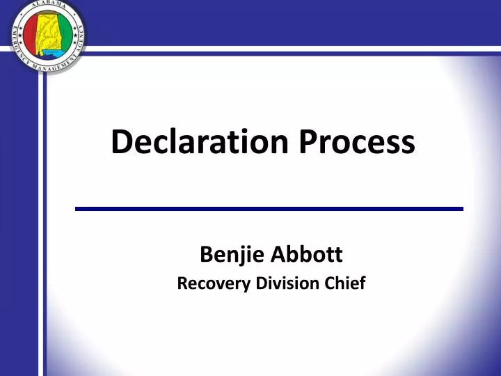 PPT - Declaration Process PowerPoint Presentation, free download - ID ...