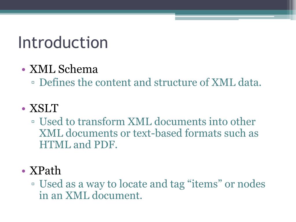 PPT - XSLT, XML Schema, and XPath PowerPoint Presentation, free ... PPT - XSLT, XML Schema, and XPath PowerPoint Presentation, free ...