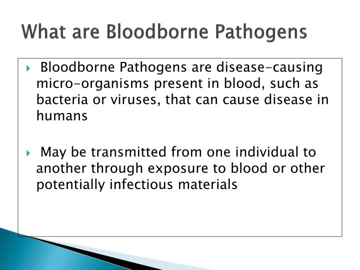 PPT - Black Mountain Fire Department Bloodborne /Airborne Pathogen ...