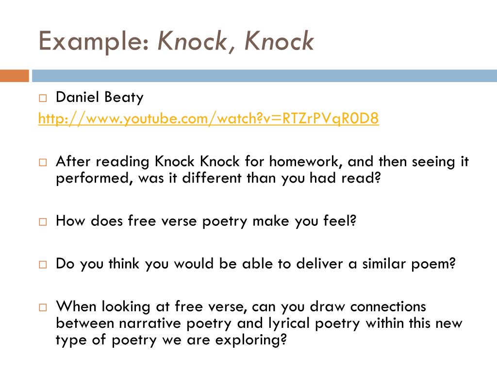 PPT - Free Verse, slam poetry PowerPoint Presentation, free download ...