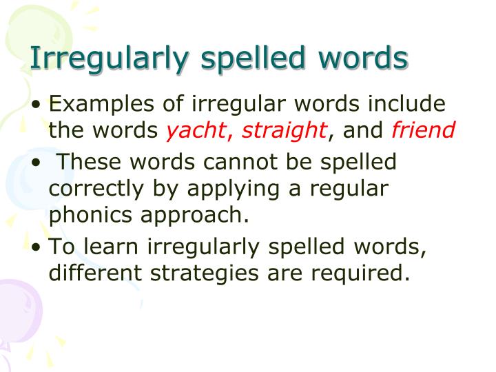 PPT - Strategies for spelling? PowerPoint Presentation - ID:3064022