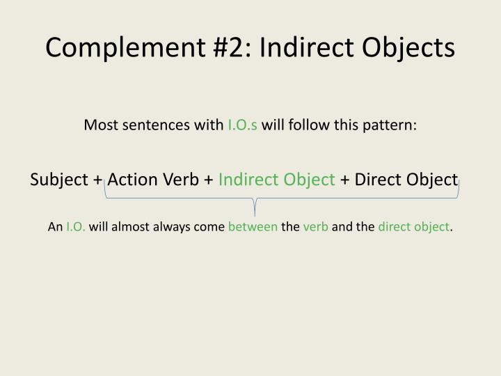 PPT - Complements PowerPoint Presentation - ID:3064231