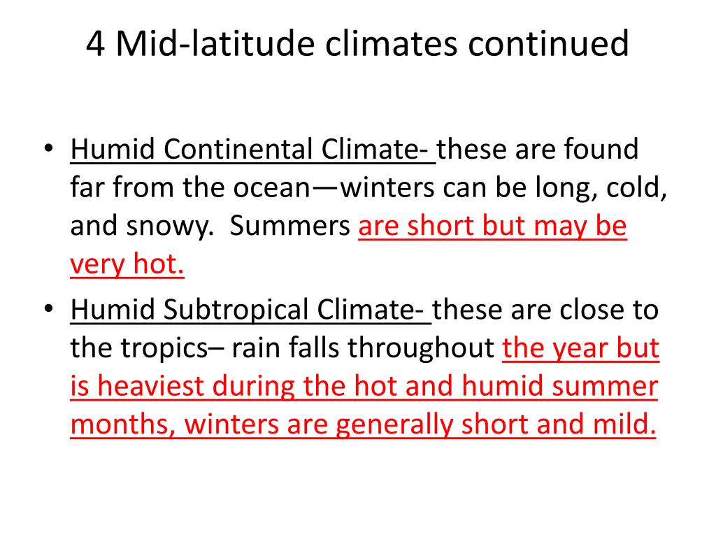 PPT - Water, Climate, and Vegetation PowerPoint Presentation, free ...