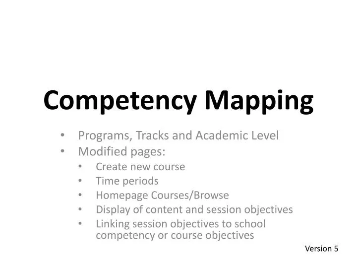 PPT - Competency Mapping PowerPoint Presentation, free download - ID ...