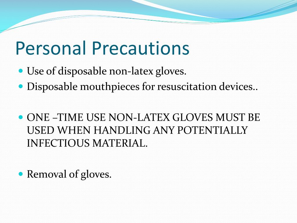 PPT - Bloodborne Pathogens, Universal Precautions, and Wound Care ...