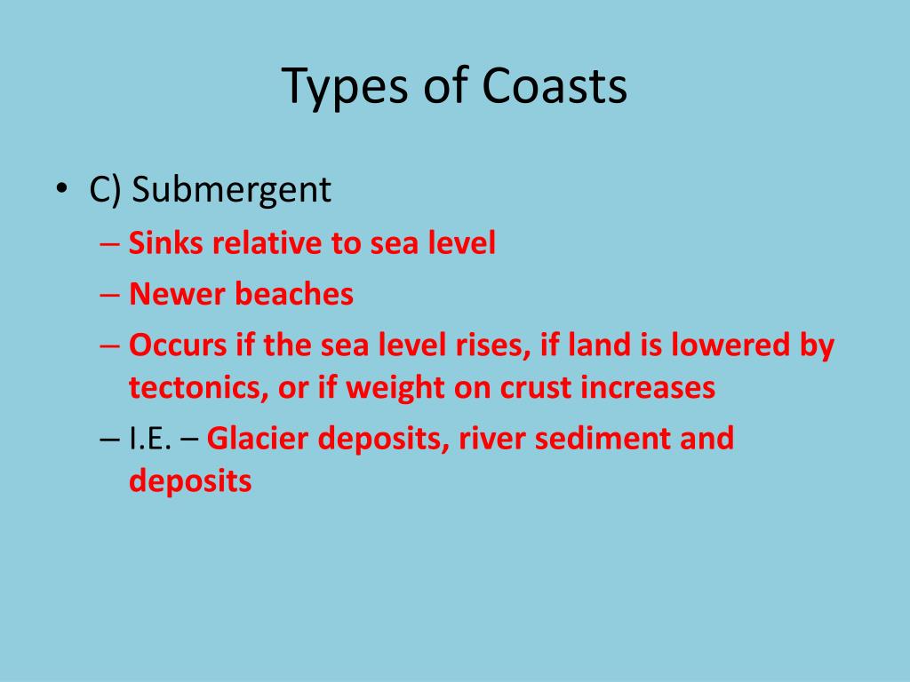 PPT - Coasts, Beaches, Barrier Islands, Estuaries, & Wetlands ...