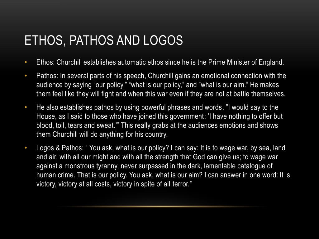 PPT - “Blood, Toil, Tears and Sweat” Winston Churchill PowerPoint ...